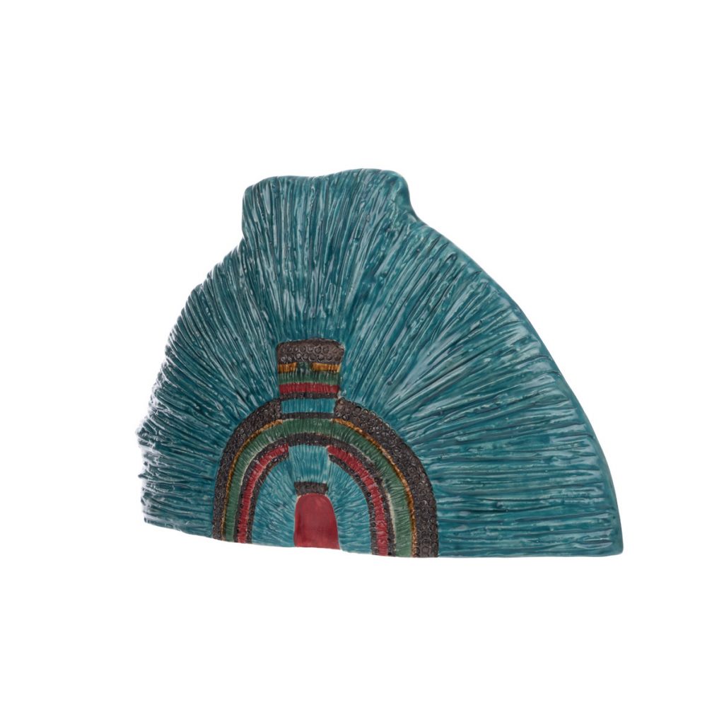 Penacho de Moctezuma – Turquesa – Morton Porcelana